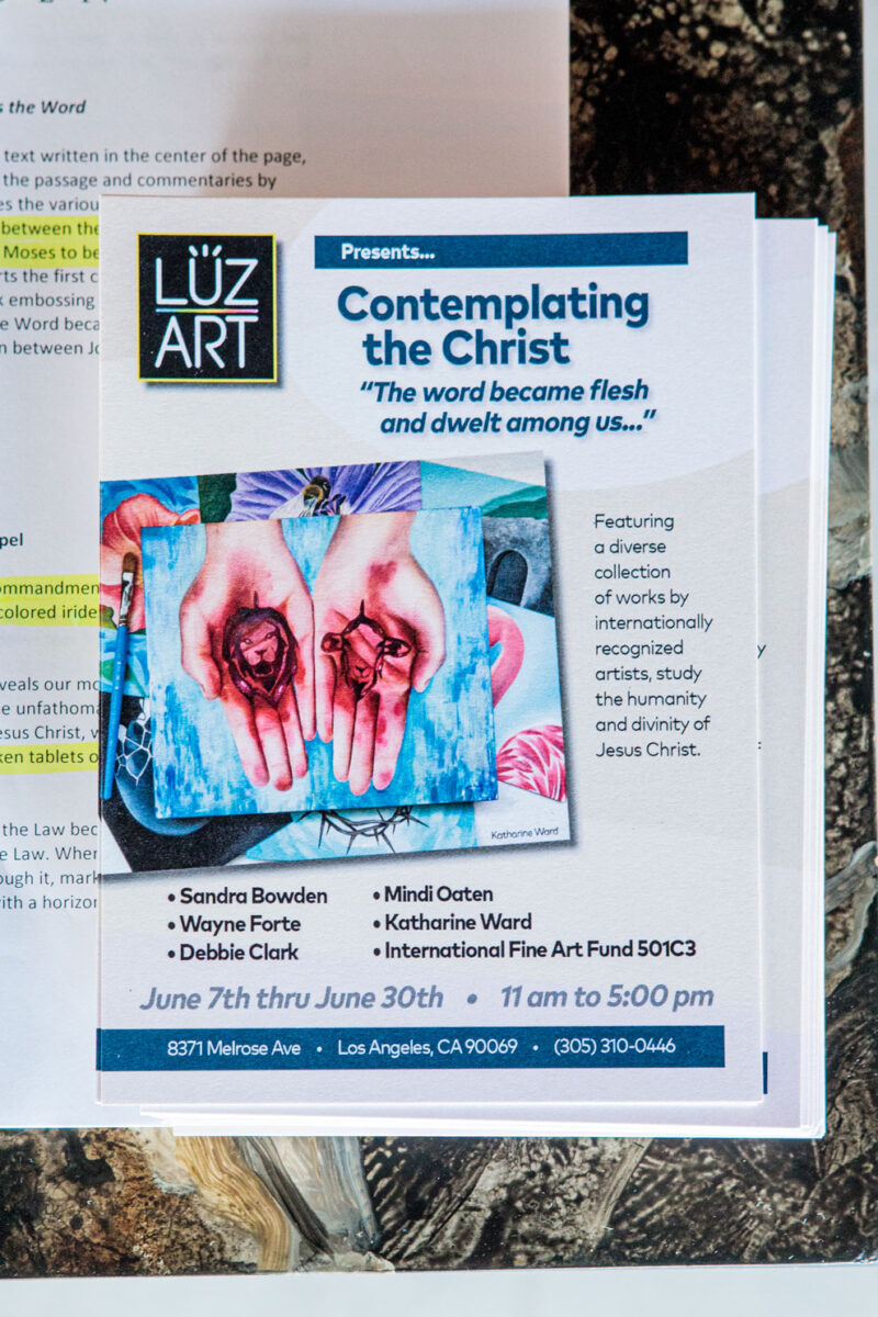 Contemplating the Christ Exhibition - LuzArt